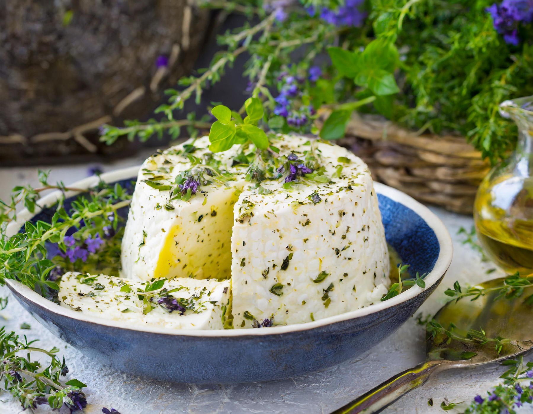 Fine herb cheese Recipe for air fryers - InnovaGoods